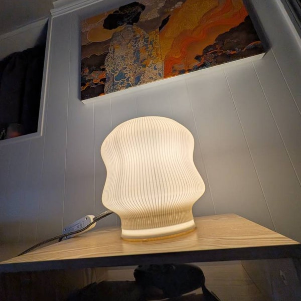 Sci-fi Wasabi Custom Table Lamp With Dimming Warm Edison Bulb Modlamp ...