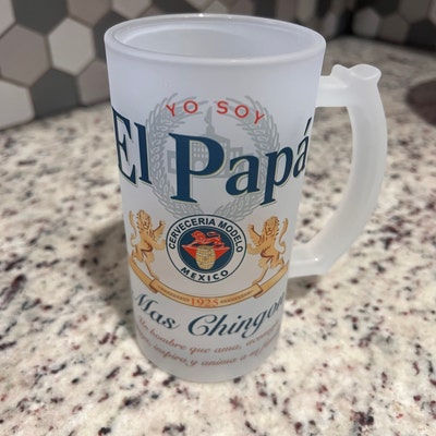 Frosted Modelo Beer Mug - Etsy