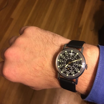 Soviet Watch, Pobeda Aviator Watch, Rare Watch, Mens USSR Watch ...