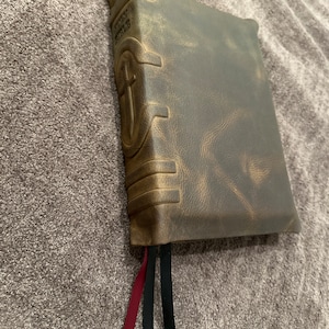 KJV Journaling Bible Rustic Leather - Etsy