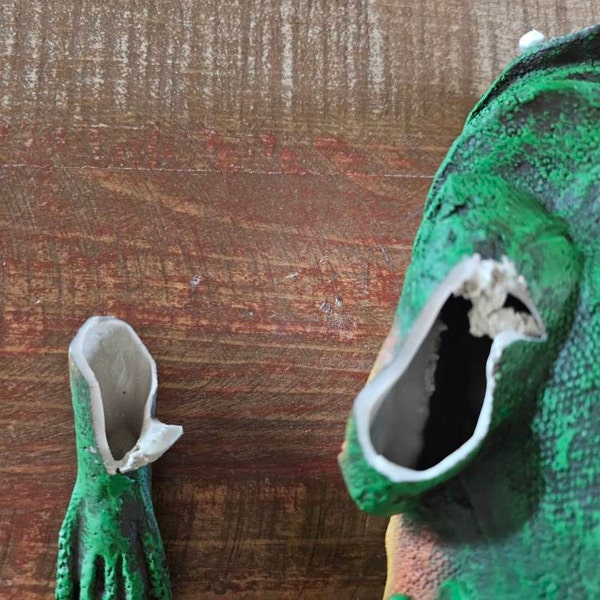 Lizard Statue *iguana Sculpture *garden Decor Outdoor *wildlife ...