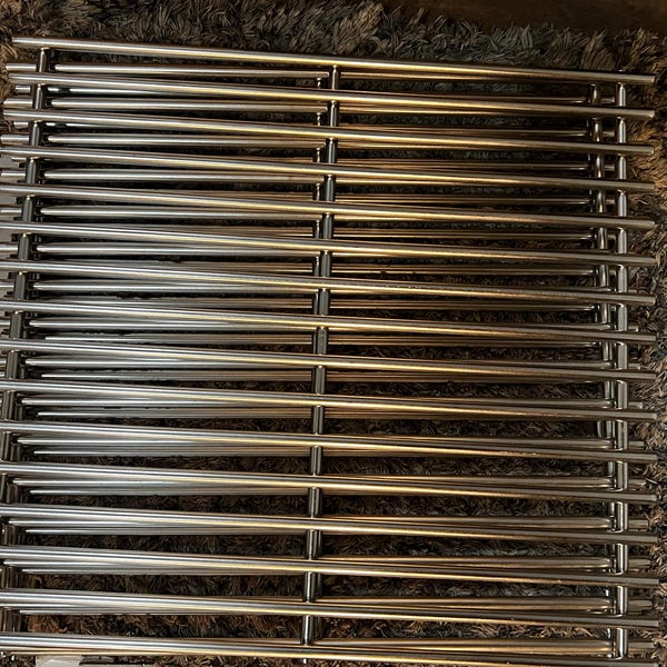 Stainless Grill Mesh for BBQ Grill / MANGAL Timeless Steel - Etsy
