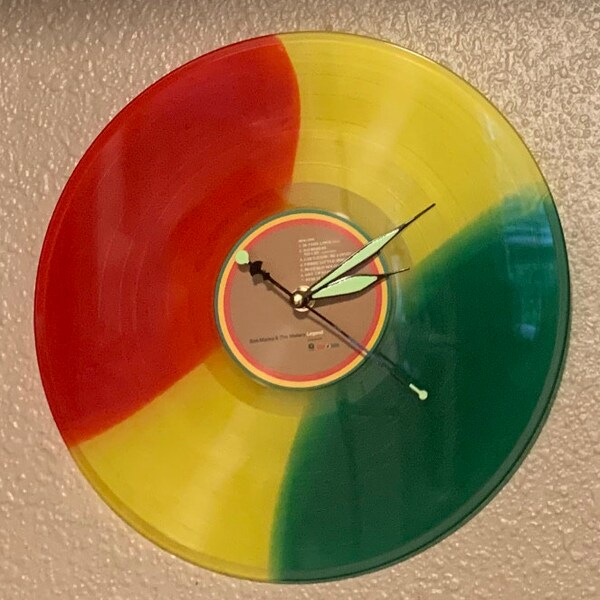 Vinyl Record Clock - Etsy