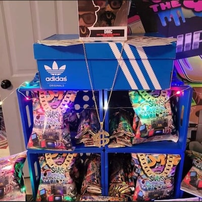 EDITABLE Hip Hop Candy Bar Throwback Birthday Party 90s Baby 80s ...