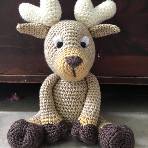 Elliot the Deer Crochet PDF PATTERN ONLY - Etsy