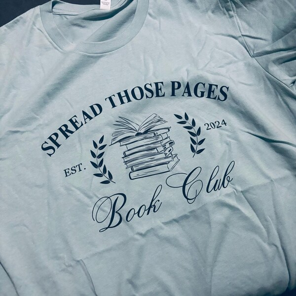 Book Club Personalized Shirts Custom Bookish Shirt Personal Gift for ...