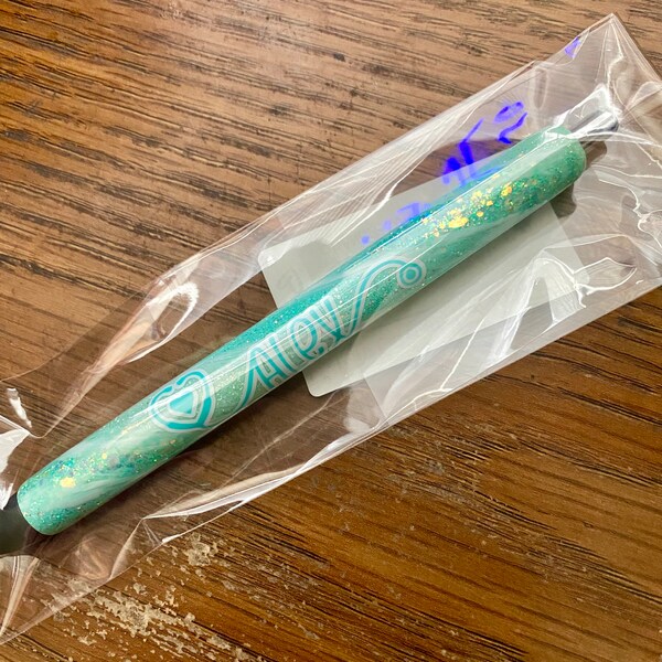 Pastel Glitter Pen: Milky Way Swirl, Handmade, Refillable Inkjoy Pen - Etsy