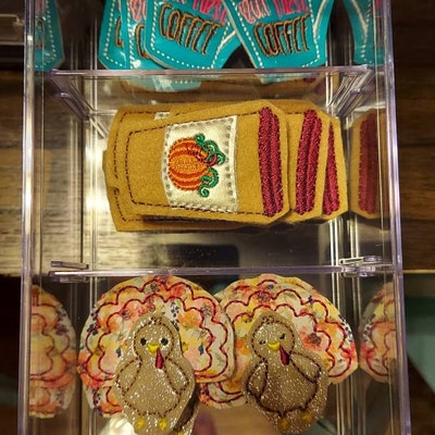 Owl Feltie Pair - Etsy