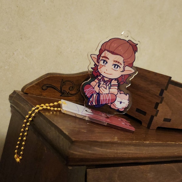 BG3 A Long Rest Acrylic Standee Charms - Etsy