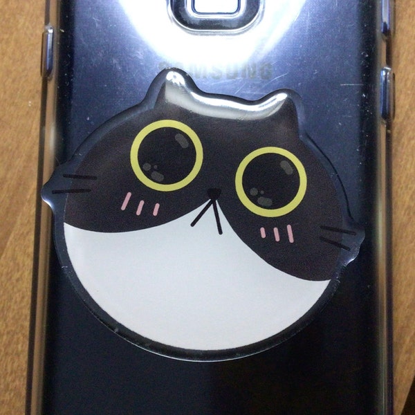 Cute Cat Phone Grip | Cat Phone Griptok | Griptok Phone Accessory ...