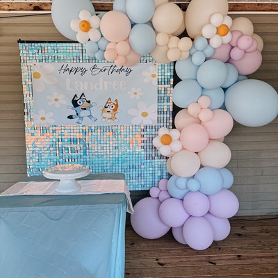 Bluey Balloon Garland Bluey Daisy Balloon Arch Bluey Party Decor for ...