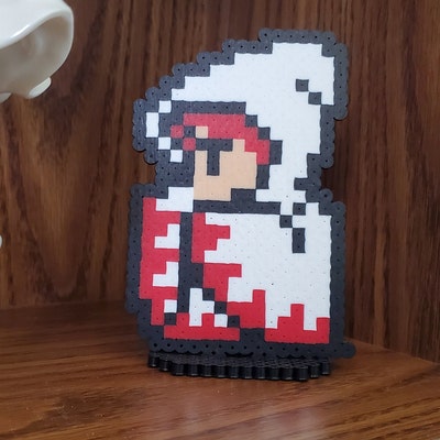 Final Fantasy IV: Perler Bead Sprites Cecil, Kain, Rosa, Rydia, Edge ...