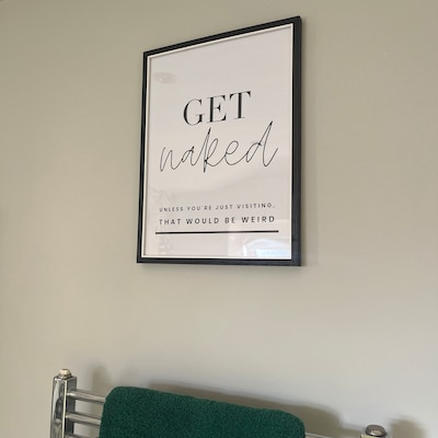 Fun Dressing Room Prints, Wall Art, Bedroom Quotes, Bedroom Prints ...