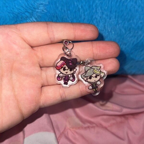 Splatoon Idols Phone Charm - Double Sided, 7 Variations, 1 In., Acrylic ...