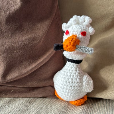 Goosestarion goose Astarion Plushie Baldur's Gate 3-inspired Fan Art ...