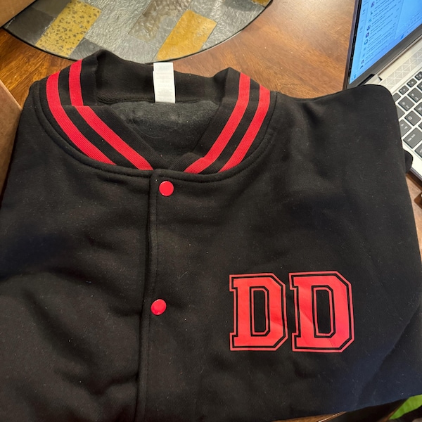 Personalised Initials Adults Varsity Jacket Custom Name Letterman ...