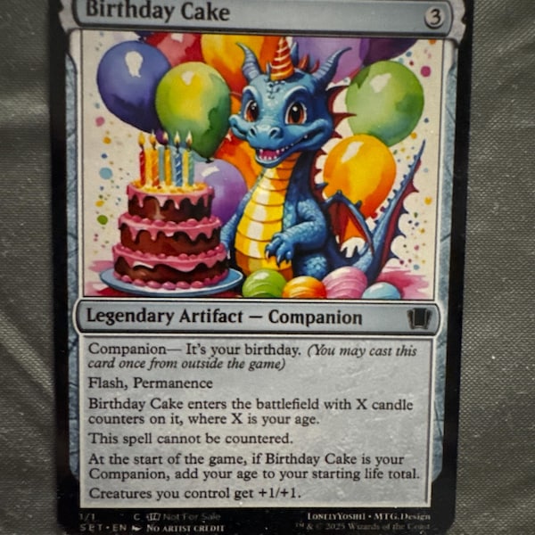 Custom Magic the Gathering Cards - Etsy