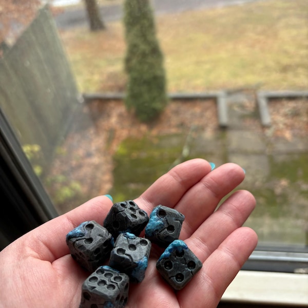 Cathedral Stained Glass Dnd Dice Set - Etsy