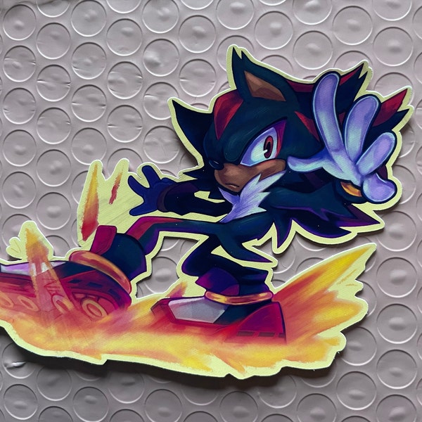 Shadow the Hedgehog Sonic Adventure Sticker - Etsy