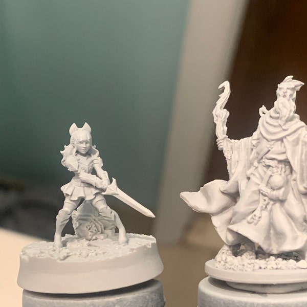 Female Child Fighter | Dnd Miniature | Miniatures for Tabletop Games ...