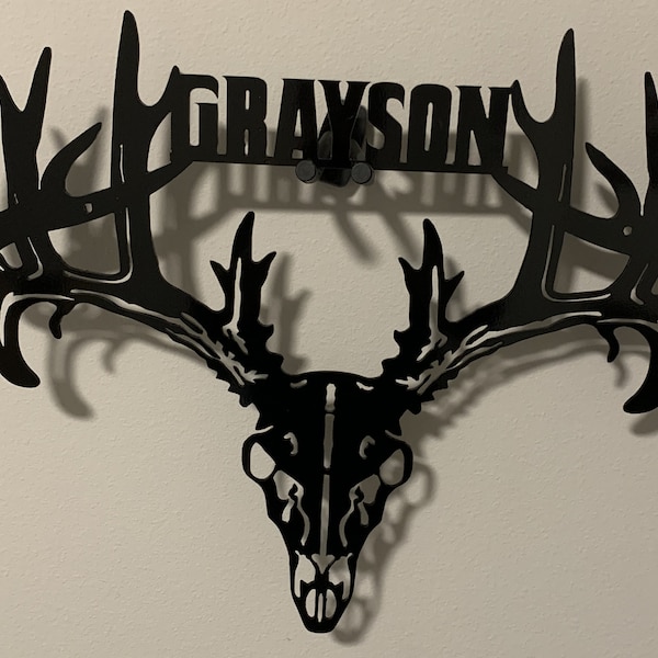 Deer Skull Antlers Dxf/svg - Brightnite Metalworx Digital Download ...