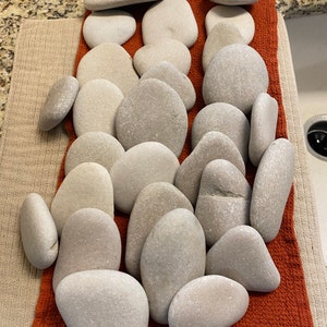 Sugar Stones Natural Ocean Tumbled Light Stones for Kindness Rock ...
