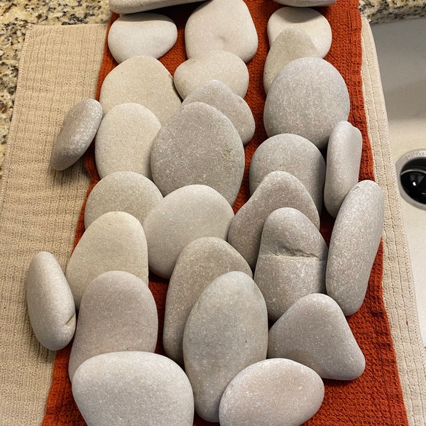 Sugar Stones Natural Ocean Tumbled Light Stones for Kindness Rock ...