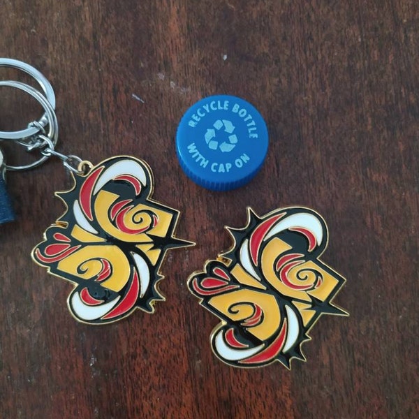 Sk8 the Infinity Enamel Pin and Keychain, Anime Pin, Skate the Infinity ...