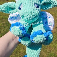 Cato the Dragon Snuggler/lovey Amigurumi Crochet Pattern - Etsy Canada