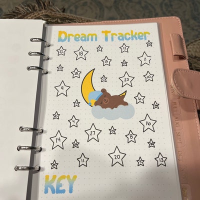 Period Tracker Jessica's Journal Spread - Etsy