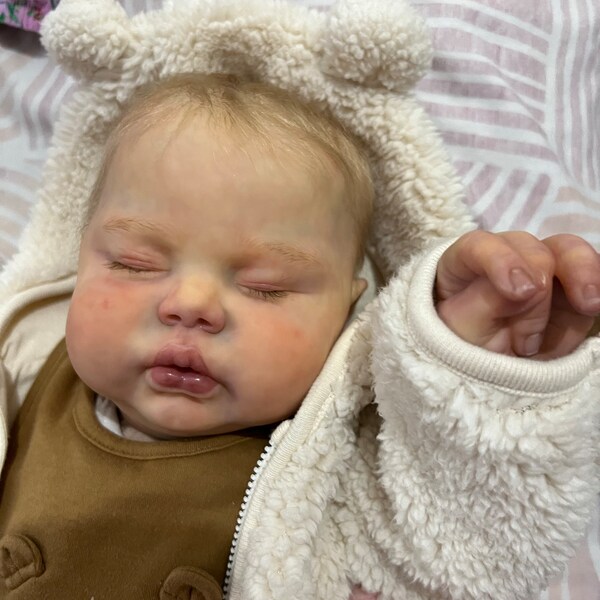 Realborn Joseph Asleep. 27inches Reborn Doll. Sleeping Reborn Baby ...