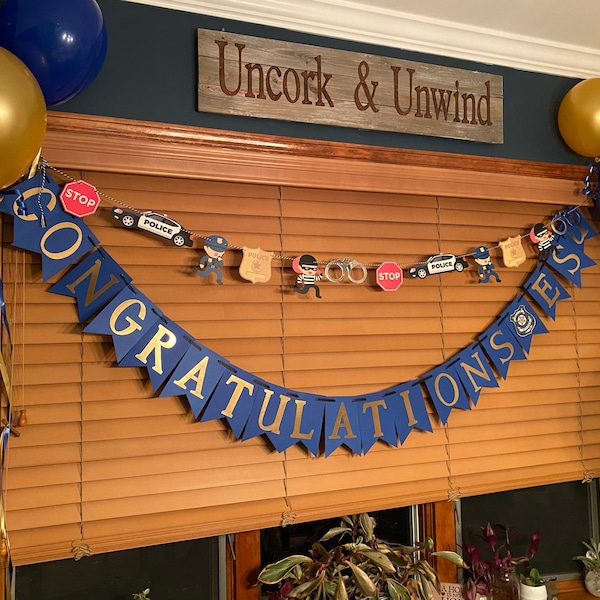 Congratulations Banner, Personalized Congratulations Banner, Graduation ...