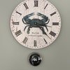 Blue Crab Wall Clock Rustic Crab Clock - Etsy