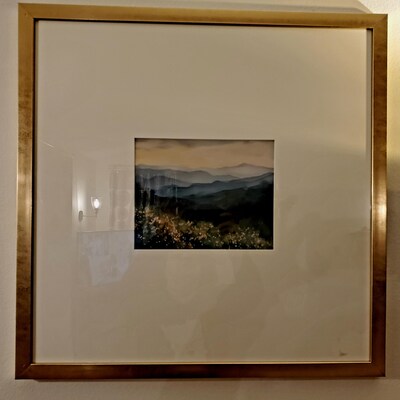 Jackson Hole Watercolor Painting Snake River Art Print Mountain River ...