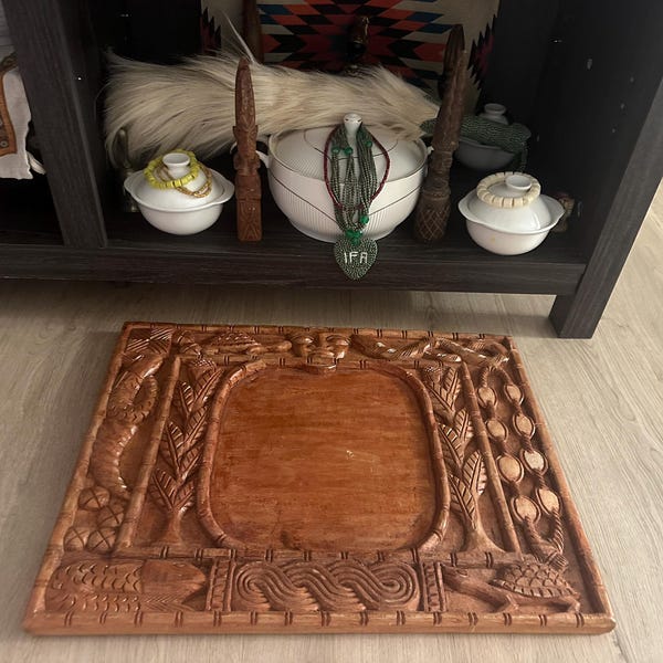 Opele Ifa Oggun Tradicional Ekuele Ifa Criollo - Etsy