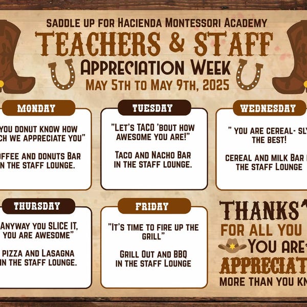 Retro 80s Themed Teacher & Staff Appreciation Week Sign, Neon ...