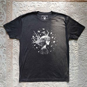 The Hermit Owl Tarot T-shirt Dark Academia Clothing Gothic Grunge ...