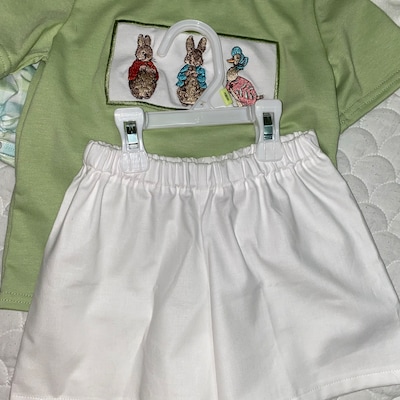 Seersucker Ruffle Shorts Blue Pink Khaki Gray Navy or Lime - Etsy