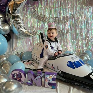 Solar System Centerpieces, Planet Birthday, Spaceship Party Decorations ...