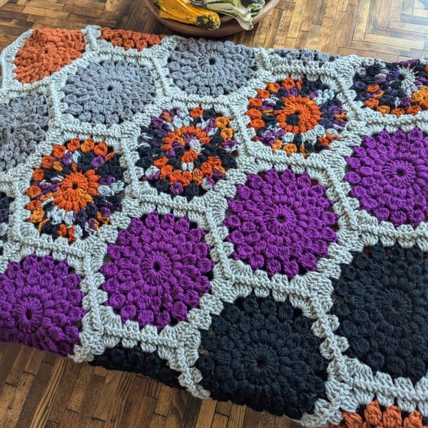 PATTERN Astrid Granny Cowl Pattern Crochet Granny Square Neck Warmer ...