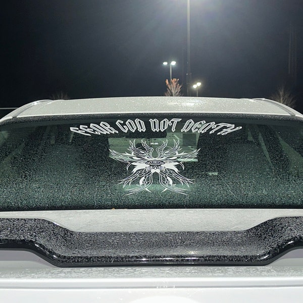 Biblically Accurate Guardian Angel JDM Car Decal Windshield Banner - Etsy