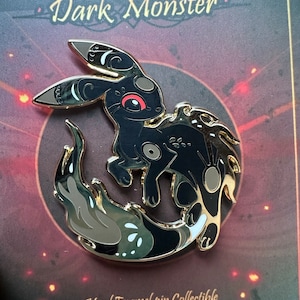 Dark Monster Hard Enamel Pin - Etsy