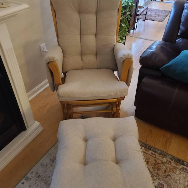 ARM REST COVERS Only~~glider Cushions/rocker Cushions/ Rocking Chair ...