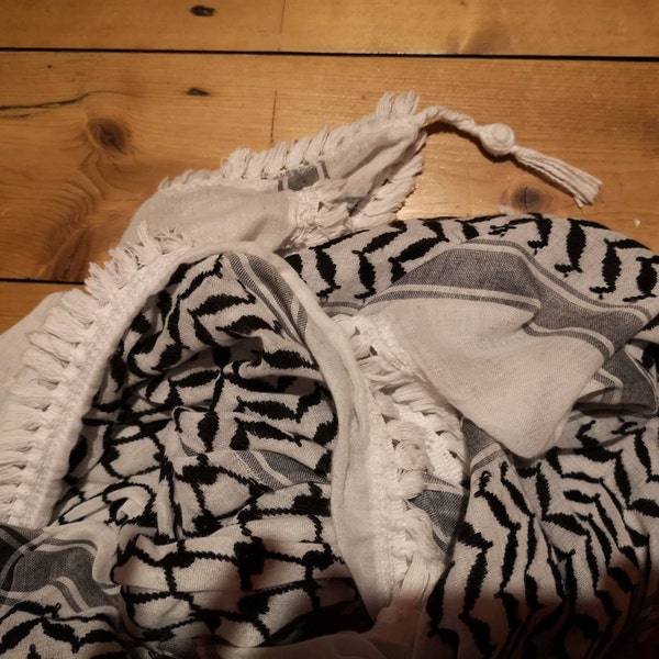 Palestine Arab Scarf, Woven Stitched, NOT Printed,unique Keffiyeh ...