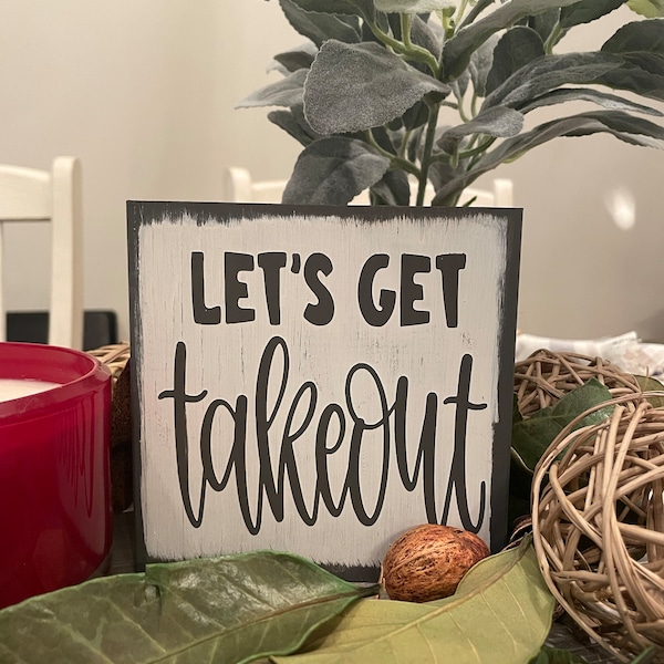 Small Kitchen Signs, Farmhouse Kitchen, Gray, Black, White, Distressed ...