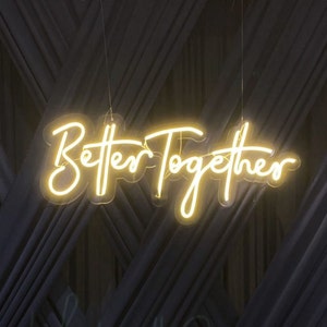 Lets Go Party Neon Sign, Lets Go Party Led Light, Neon Sign Wedding ...