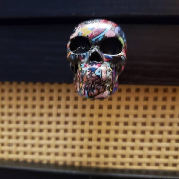 Bronze Skull Drawer Handles, Skull Door Knobs, Resin Kitchen Door Knobs ...