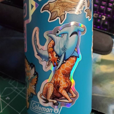 GREEN TREE PYTHON Sticker Pack Cute Snake Stickers: Clear - Etsy