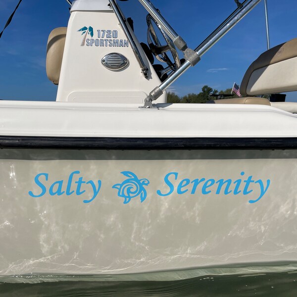 Custom Boat Decals - Etsy