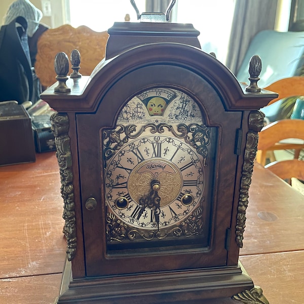 Antique Vintage Zaanse Wall Clock Zaandam Dutch RARE 1 Day Holland ...